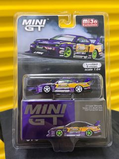 MINI GT Liberty Walk Nissan LB-ER34 Super Silhouette ATHLETE/COLLET ...