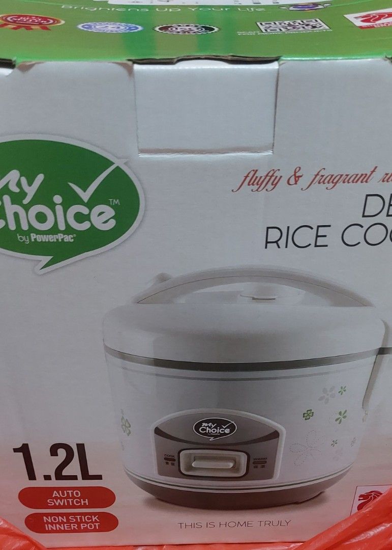 My Choice Deluxe Rice Cooker MC722A - 1.2L, TV & Home Appliances ...