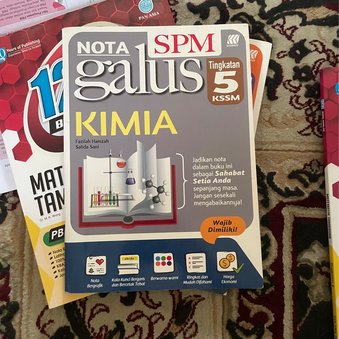 nota galus kimia form 5, Hobbies & Toys, Books & Magazines, Assessment ...