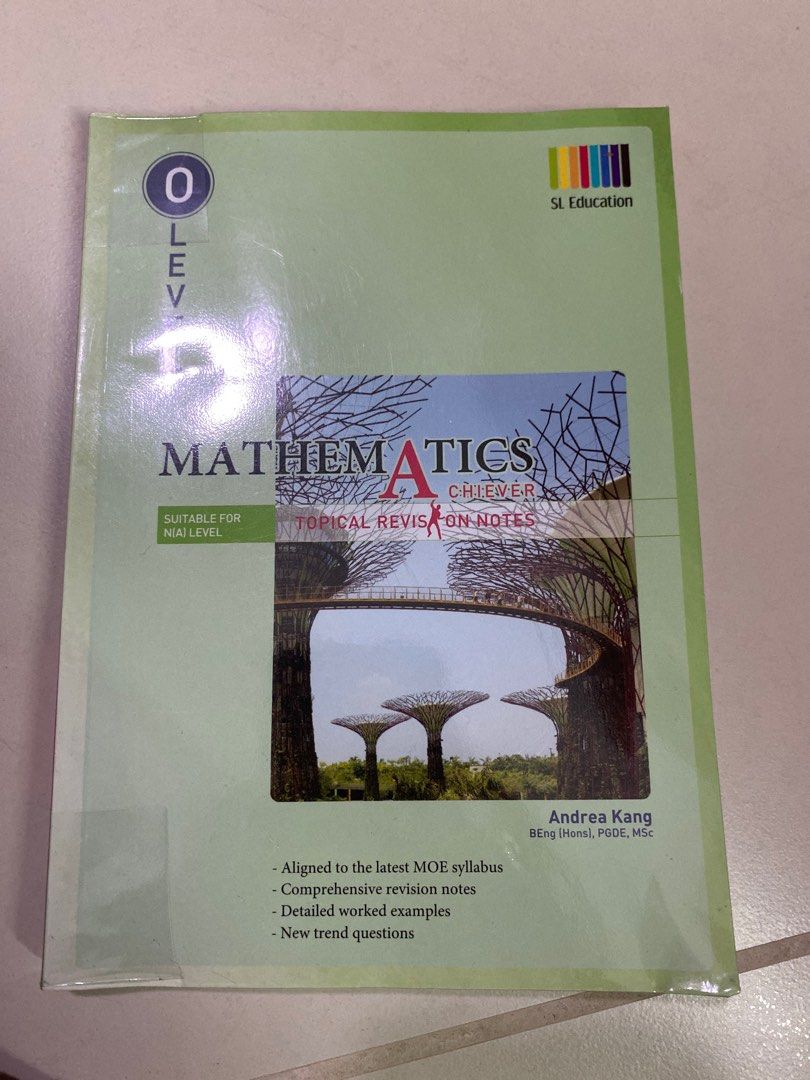 O Level Mathematics Achiever Topical Revision Notes, Hobbies & Toys ...