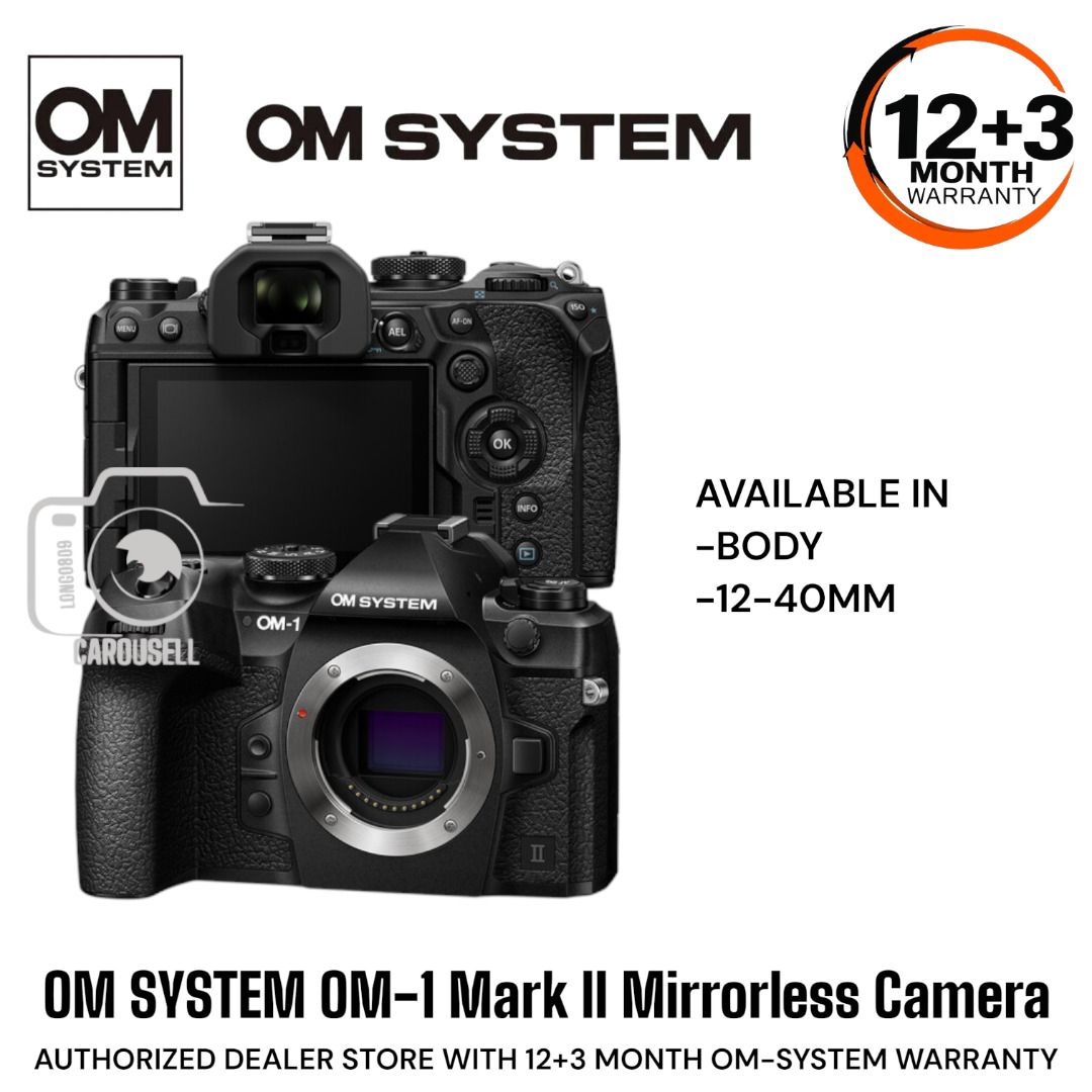 OM SYSTEM OM-1 Mark II (Body Only) | OMSystem | om1 | Olympus | om ...