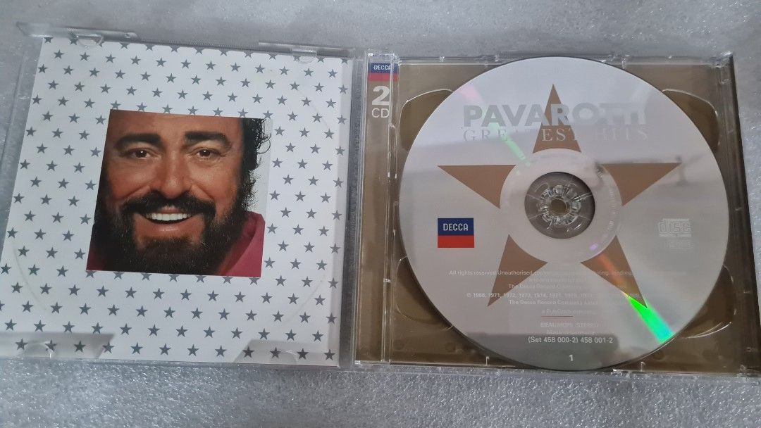 Pavarotti Greatest Hits - The Ultimate Collection, Hobbies & Toys ...