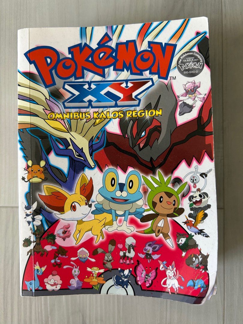 Pokemon X & Y Omnibus Kalos Region Book, Hobbies & Toys, Books ...