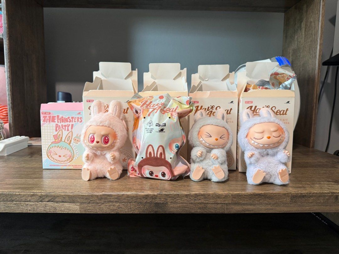 Pop Mart Labubu Have a Seat Party Blind Box, Hobbies & Toys, Toys ...