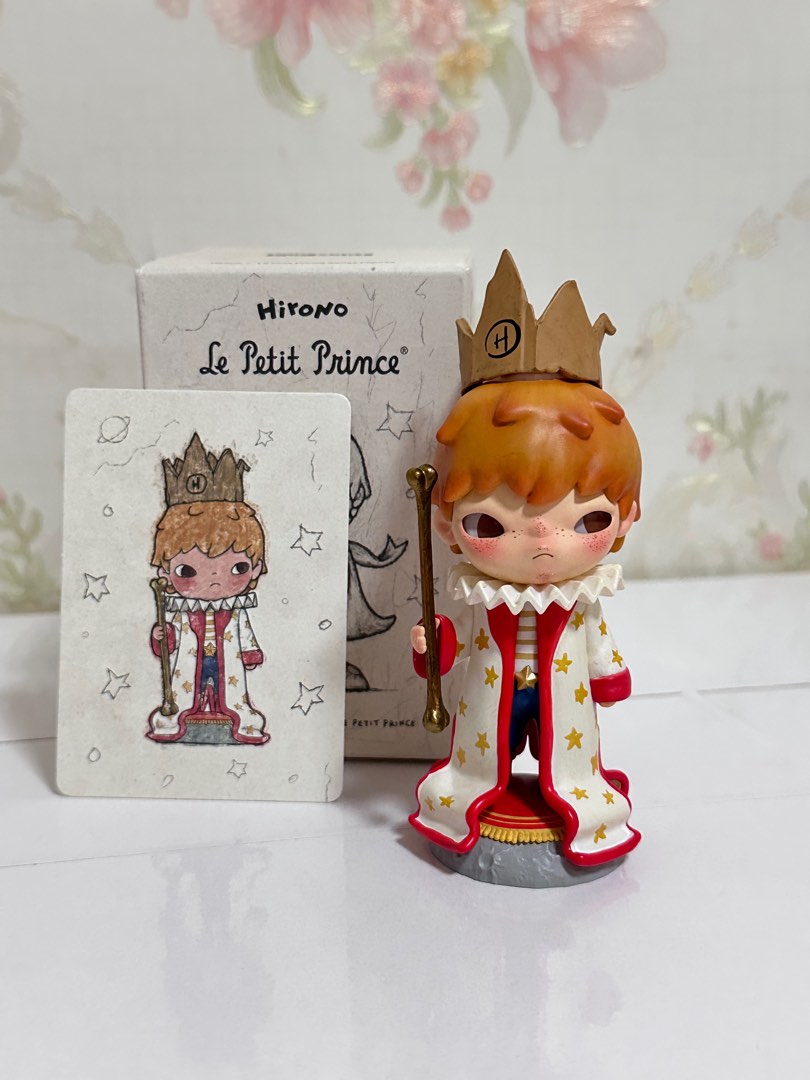 PopMart Hirono Le Petit Prince The King Collectible Figures Blindbox ...