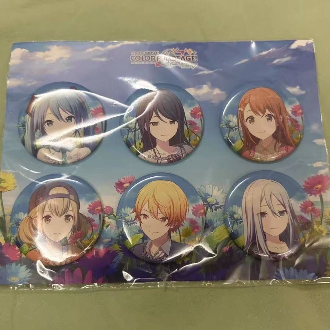 [OFFICIAL!] PROJECT SEKAI 4TH ANNIVERSARY BADGES, Hobbies & Toys ...