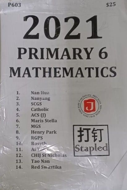 PSLE Examination Questions Mathematics, Hobbies & Toys, Books ...