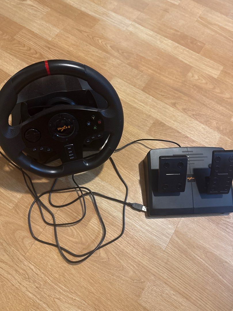 PXN V900 RACING WHEEL, Video Gaming, Gaming Accessories, Controllers on ...