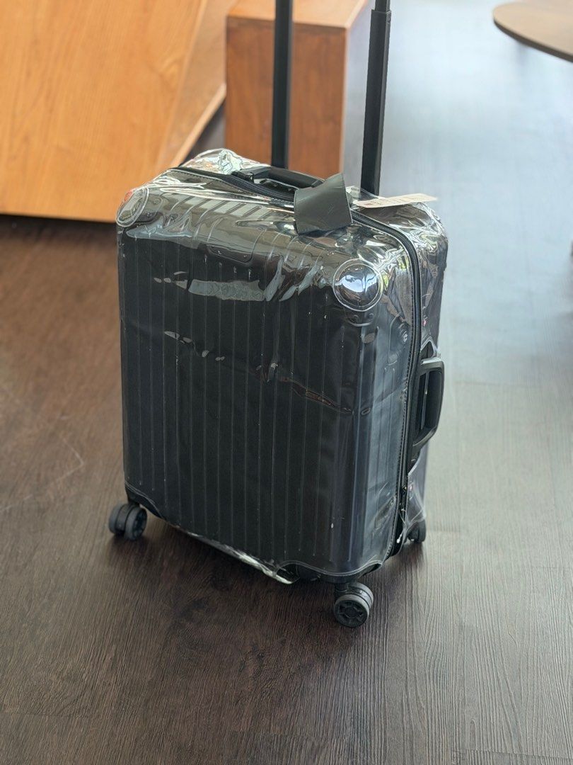 45L RIMOWA luggage Cabin plus (22”) – Black | Carry-On Max Size ...