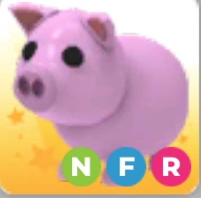 ROBLOX ADOPT ME PETS NFR PIG, Video Gaming, Gaming Accessories, In-Game ...