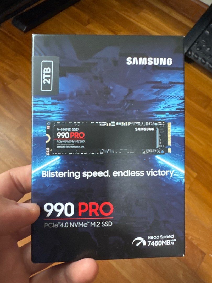 Samsung 990 Pro 2TB PCIe 4.0 NVMe M.2 SSD, Computers & Tech, Parts ...