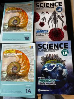 Secondary 1 Topical Maths & Fast Forward Science, Hobbies & Toys, Books ...