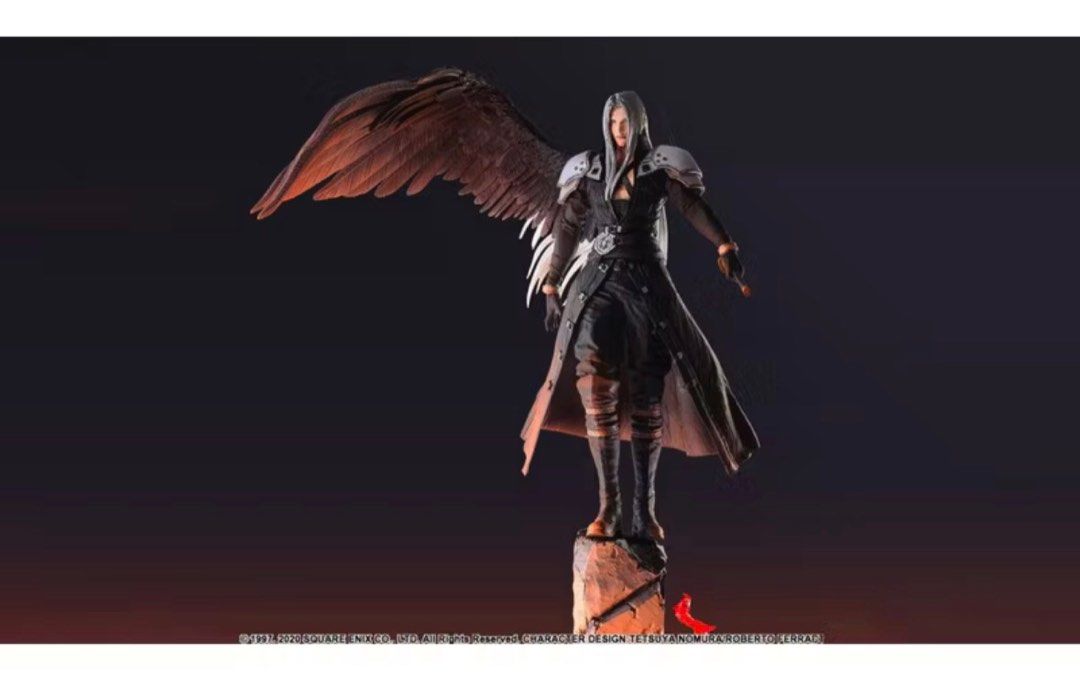 Sephiroth Static Arts Statue from Final Fantasy VII Rebirth CE, Hobbies ...