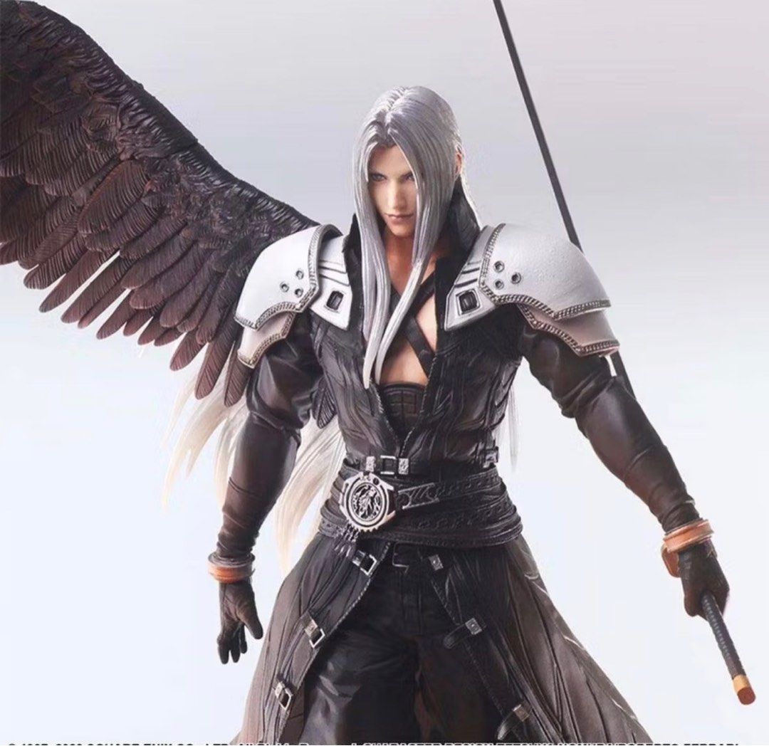 Sephiroth Static Arts Statue from Final Fantasy VII Rebirth CE, Hobbies ...