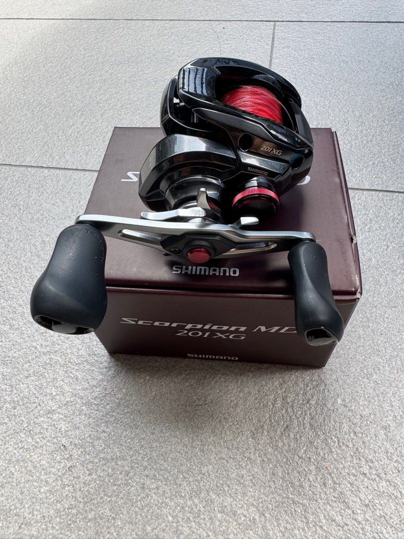 2024 Shimano Scorpion MD 201XG Baitcasting Reel, Sports Equipment ...