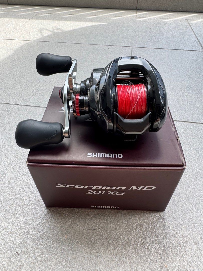 2024 Shimano Scorpion MD 201XG Baitcasting Reel, Sports Equipment ...