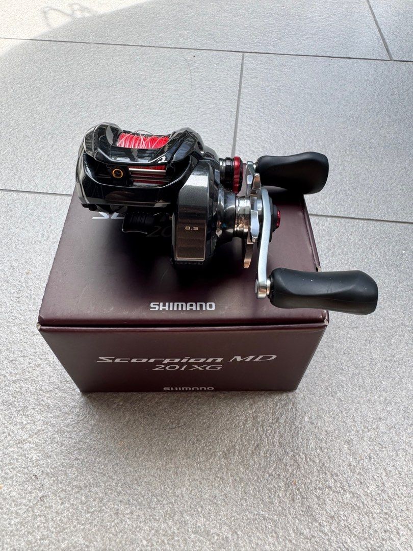 2024 Shimano Scorpion MD 201XG Baitcasting Reel, Sports Equipment ...