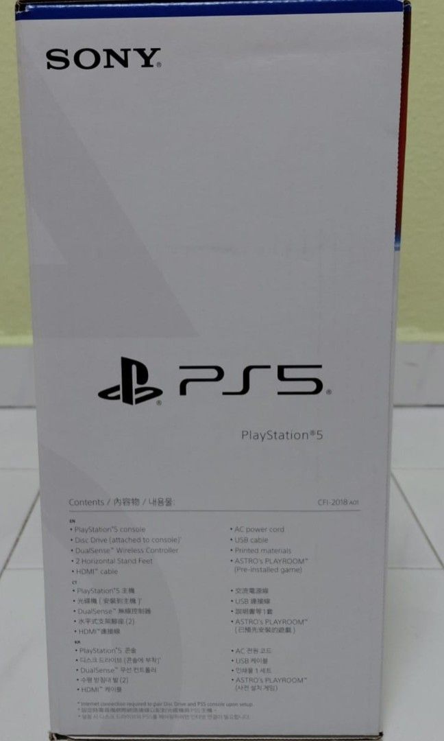 Sony PS5 Slim (Disc version), Video Gaming, Video Game Consoles ...