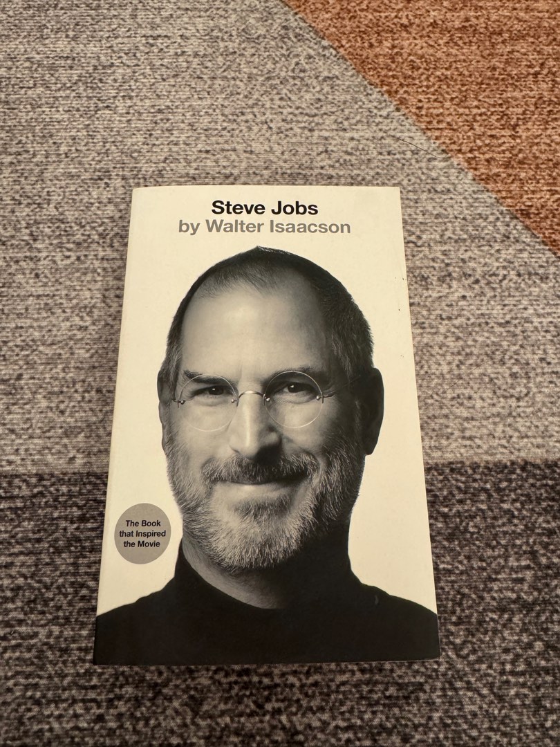 Steve Jobs by Walter Isaacson Book, Hobbies & Toys, Books & Magazines ...