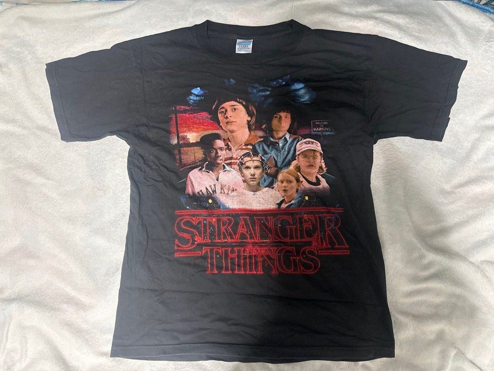 Stranger Things 3 Shirt, Men's Fashion, Tops & Sets, Tshirts & Polo ...