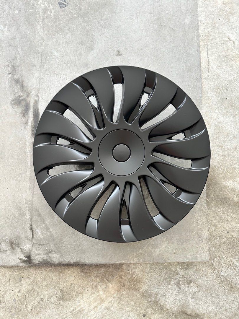 Tesla Model Y wheel covers, Car Accessories, Tyres & Rims on Carousell
