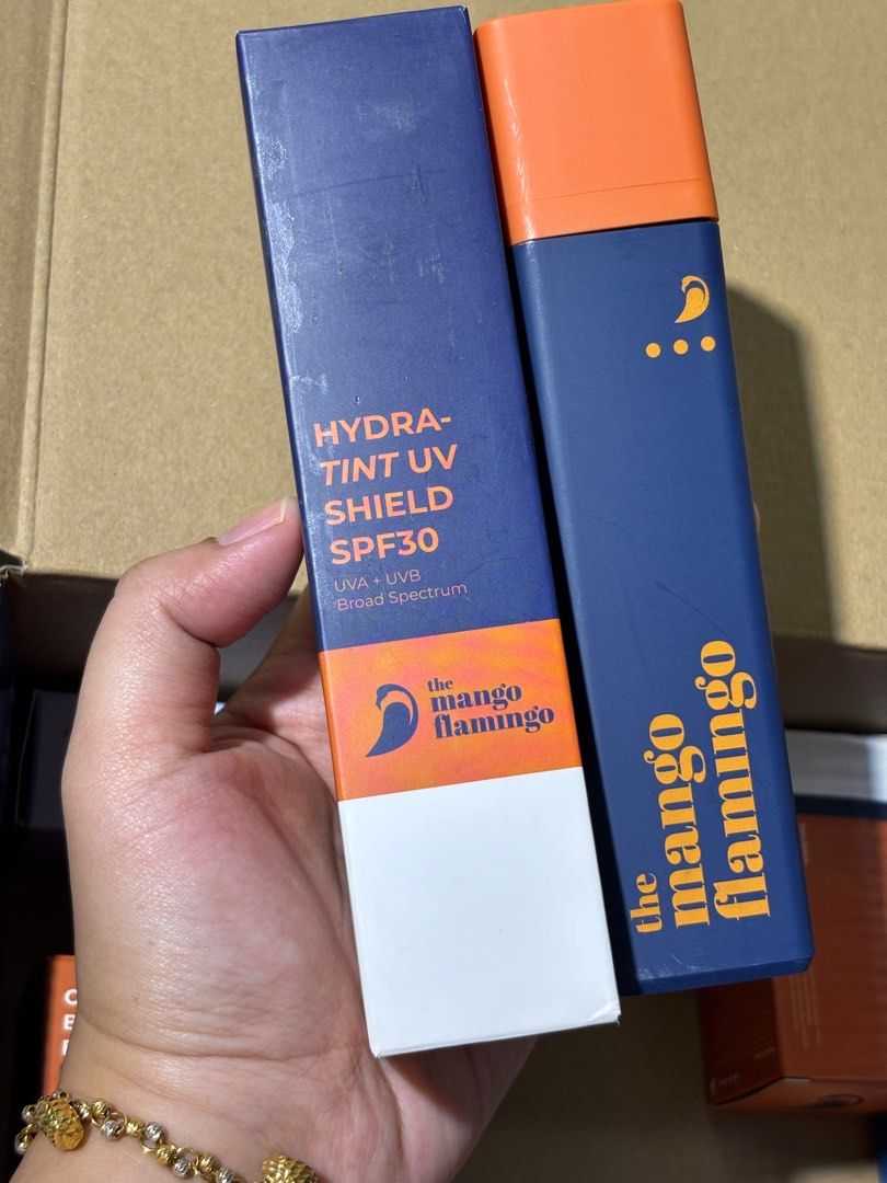 The Mango Flamingo Hydra-Tint UV Shield SPF30, Beauty & Personal Care ...