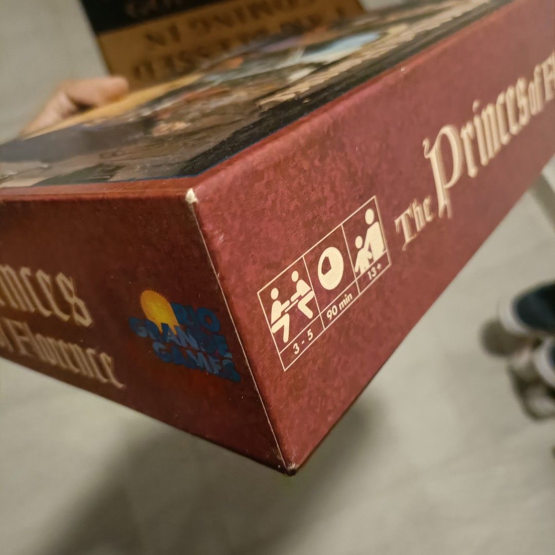 The Princes of Florence Board Game, Hobbies & Toys, Toys & Games on ...
