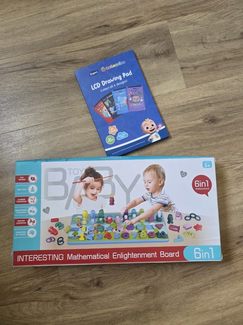 Toddler toy and drawing pad, Babies & Kids, Infant Playtime on Carousell