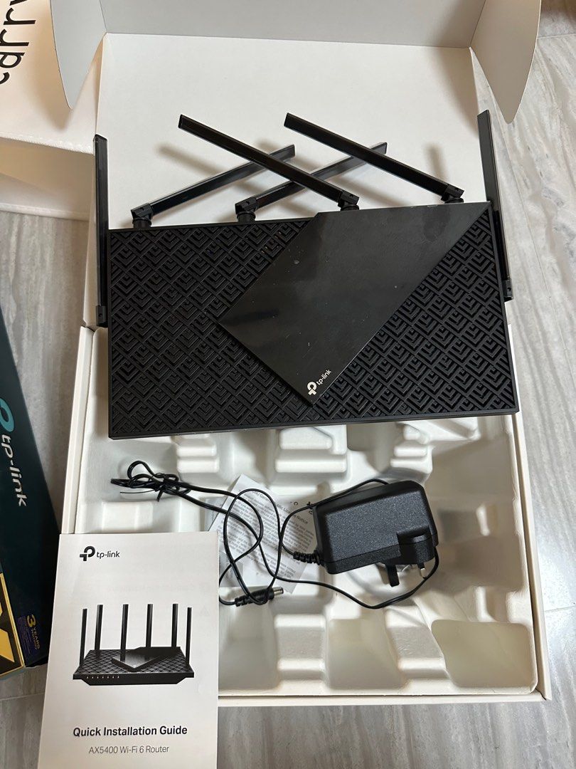 TP-Link AX5400 Dual-Band Wi-Fi 6 Router, Computers & Tech, Parts ...