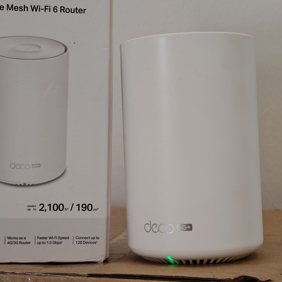 TP-Link Deco X10-4G AX1500 Wi-Fi 6 Mesh WiFi & SIM Card Router, High ...