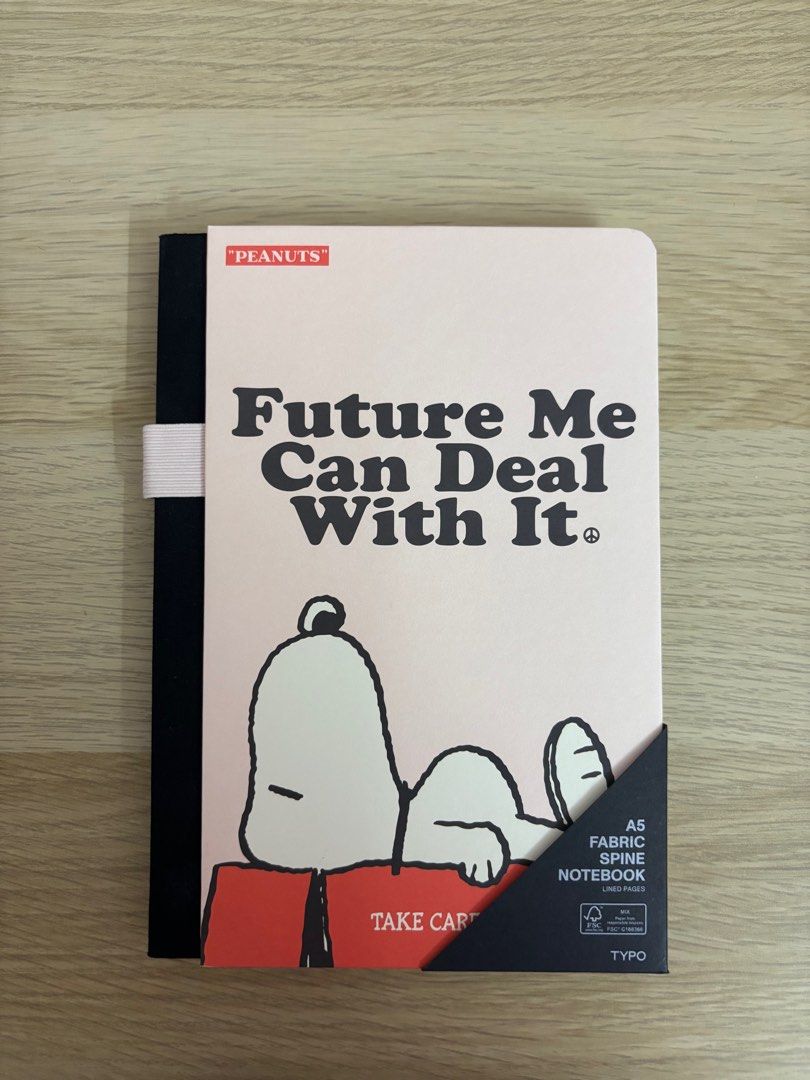 Typo Snoopy Notebook, Hobbies & Toys, Stationery & Craft, Stationery ...