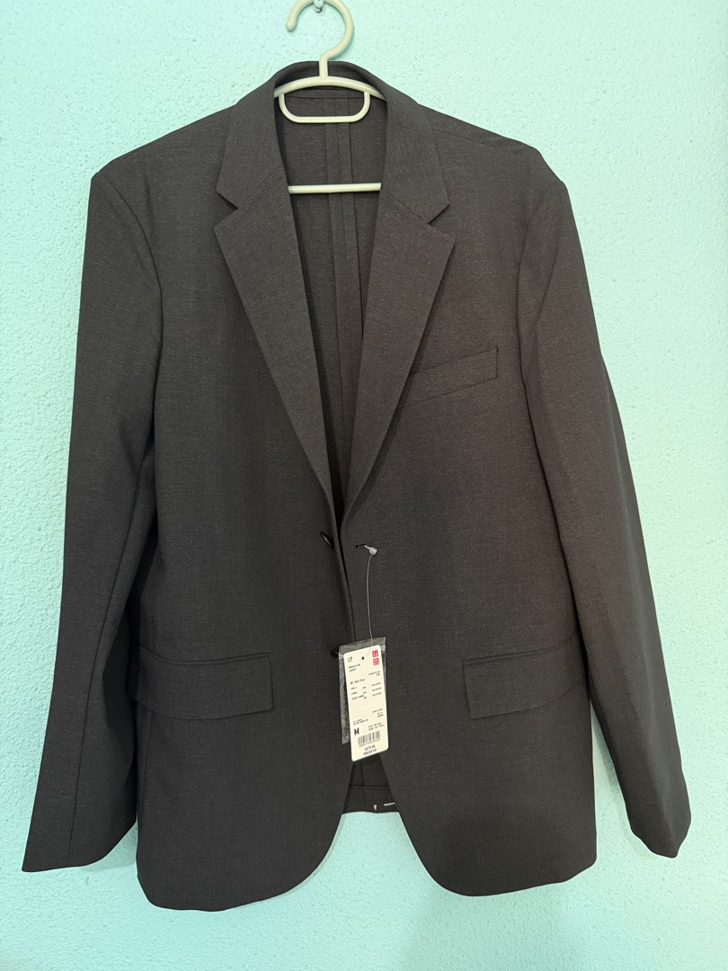 Uniqlo Miracle air jacket (dark gray), Men's Fashion, Coats, Jackets ...
