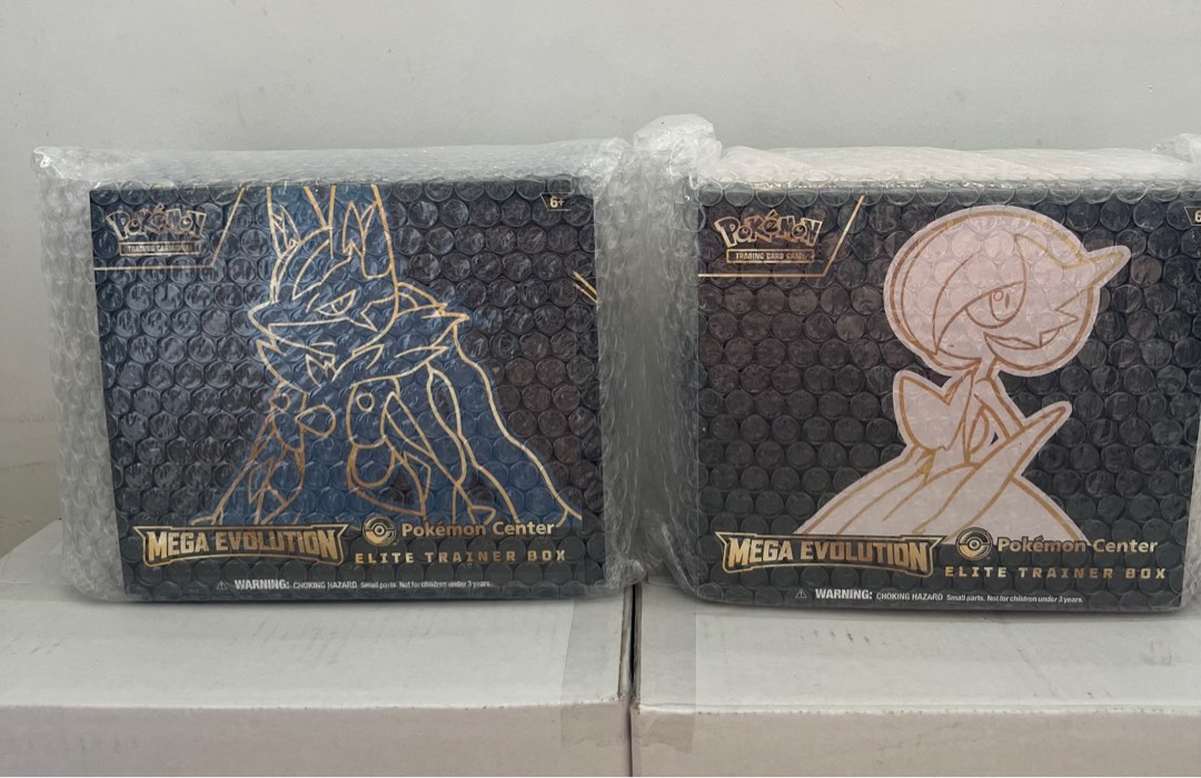 [Unshrinked] Mega Lucario & Mega Gardevoir PKC ETB, Hobbies & Toys ...