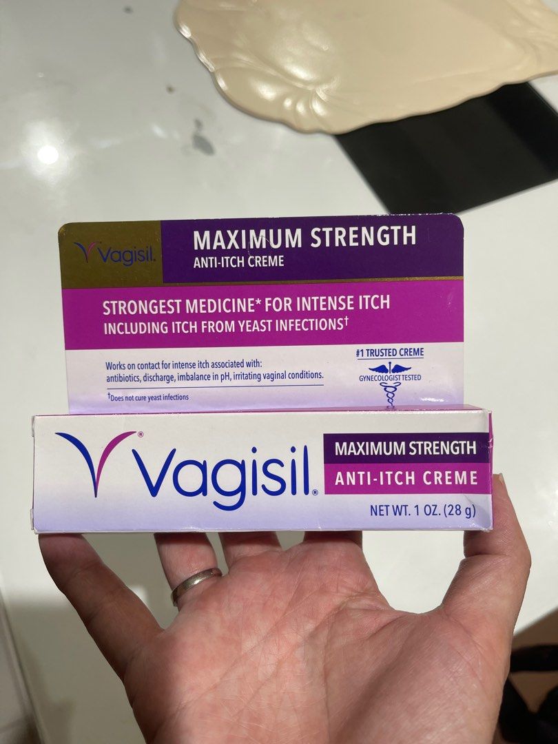 To bless Vagisil max strength anti itch cream, Beauty & Personal Care ...