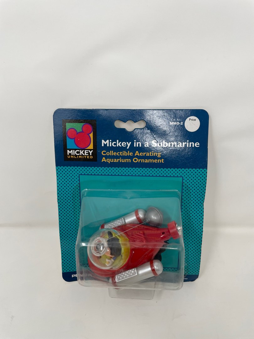 Very Rare Vintage 1994 Disney Mickey in a Submarine (Penn-Plax, 1990s ...