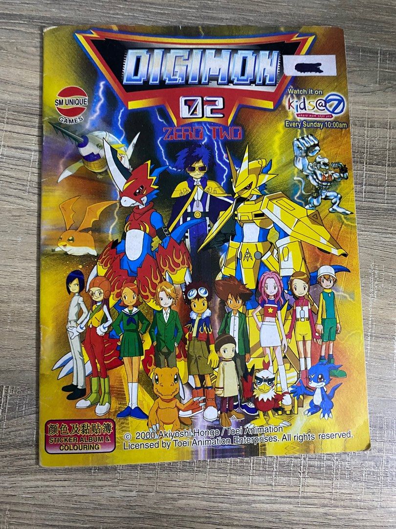 Very rare vintage Digimon sticker book Vol 2, Hobbies & Toys, Books ...