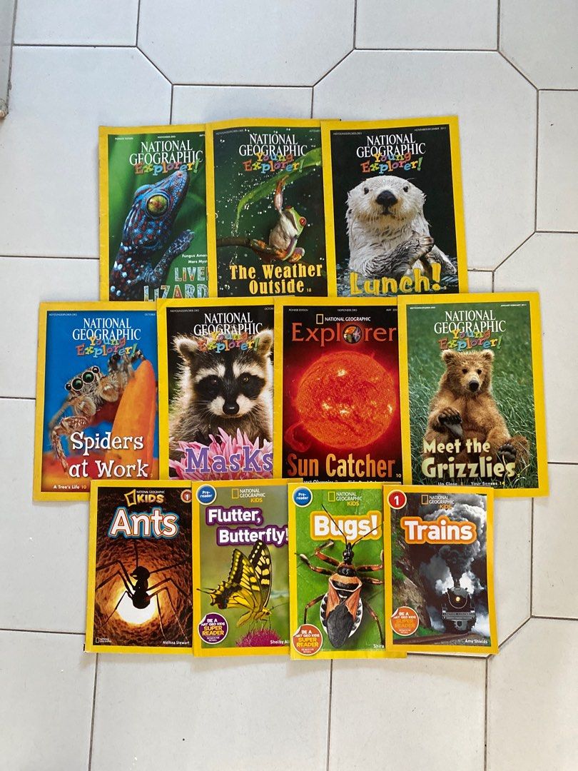 11 X ( bundle of 11) National Geographic Explorer / Kids Books GB ...
