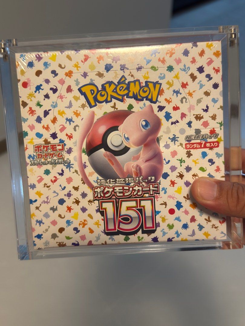 151 booster box Jap, Hobbies & Toys, Toys & Games on Carousell