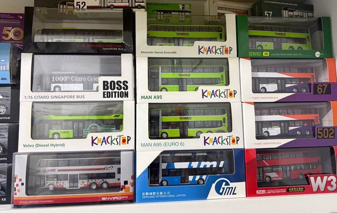 1:76 Scale Diecast Bus Models, Hobbies & Toys, Toys & Games on Carousell