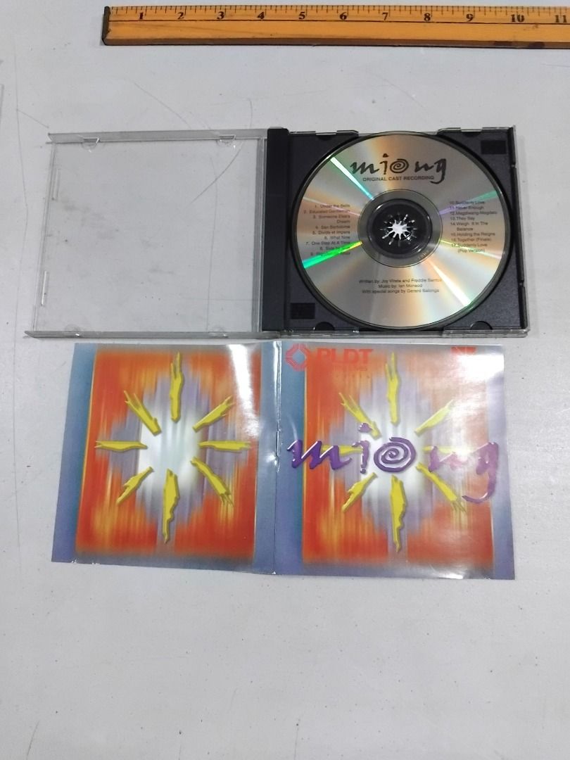 1998 Miong Original Cast Recording CD - PLDT - Repertory Philippines ...