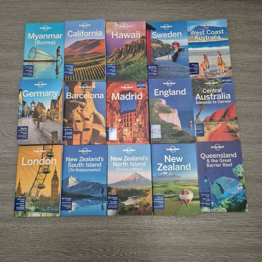 2010s Lonely Planet Travel Guide Books, Hobbies & Toys, Books ...