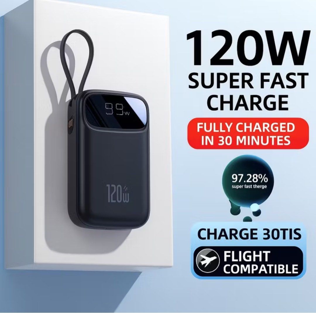 [3C Certified] 20,000mAh Super Fast Charging Premium Power Bank | Built ...