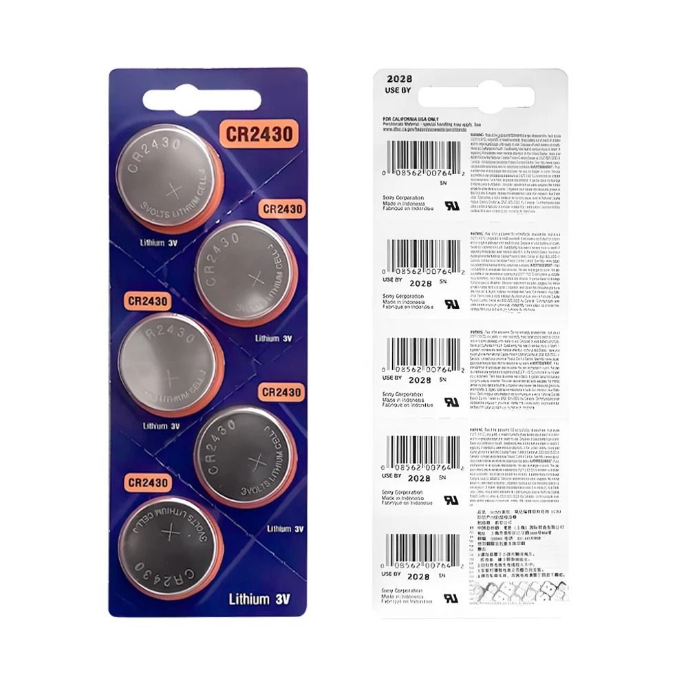 5-50PCS Original For SONY CR2430 Button Battery For Watch Car Remote ...
