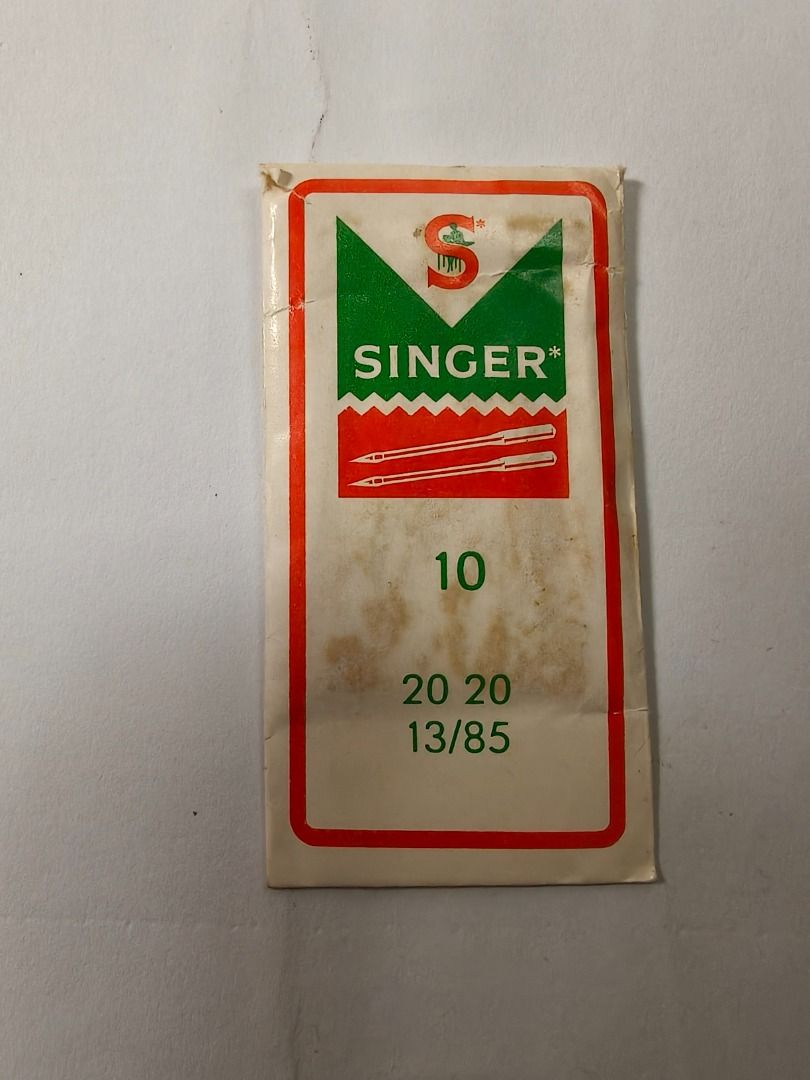 7 Vtg 2020 13/85(10) Singer Sewing Machine Needles, Hobbies & Toys ...