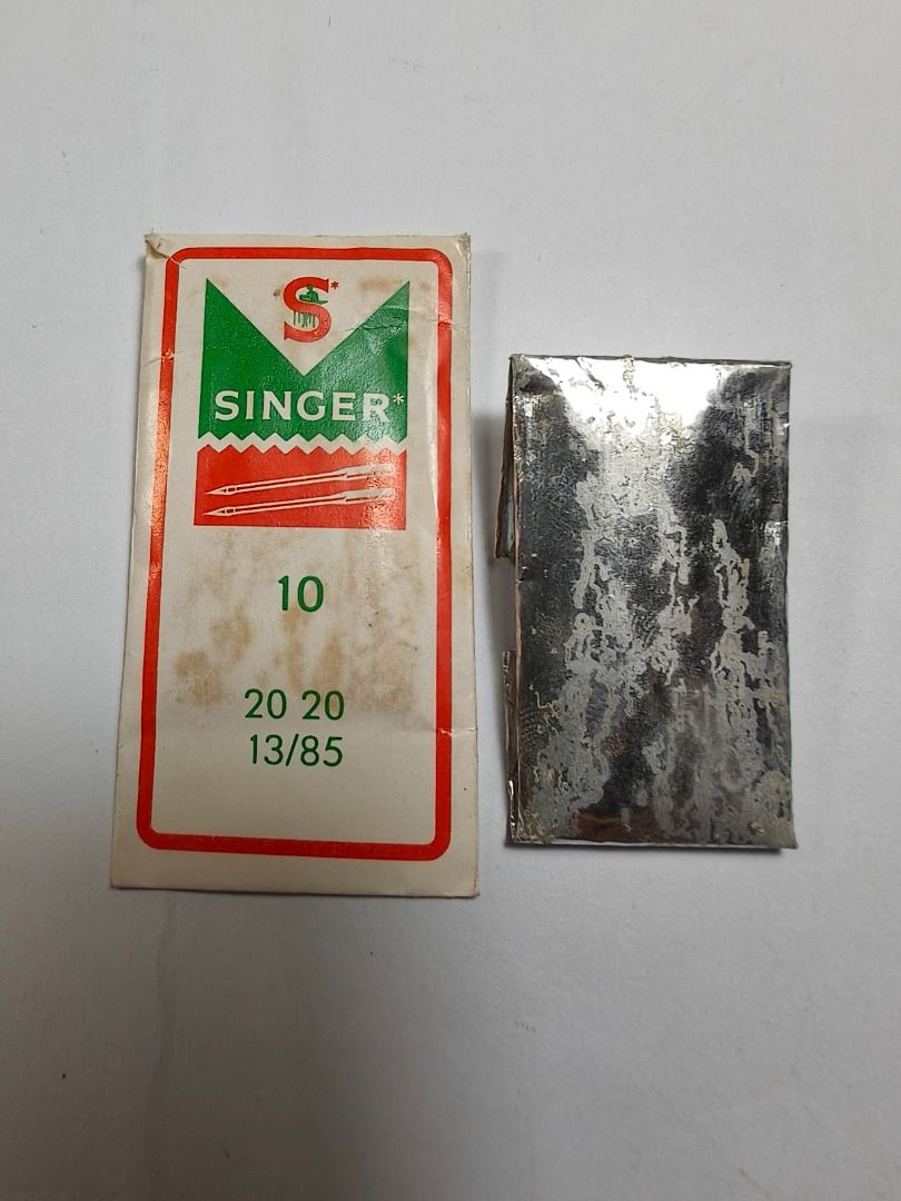 7 Vtg 2020 13/85(10) Singer Sewing Machine Needles, Hobbies & Toys ...