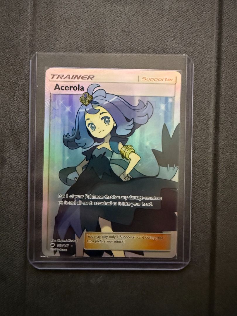 Acerola #142 | Pokemon Burning Shadows, Hobbies & Toys, Toys & Games on ...