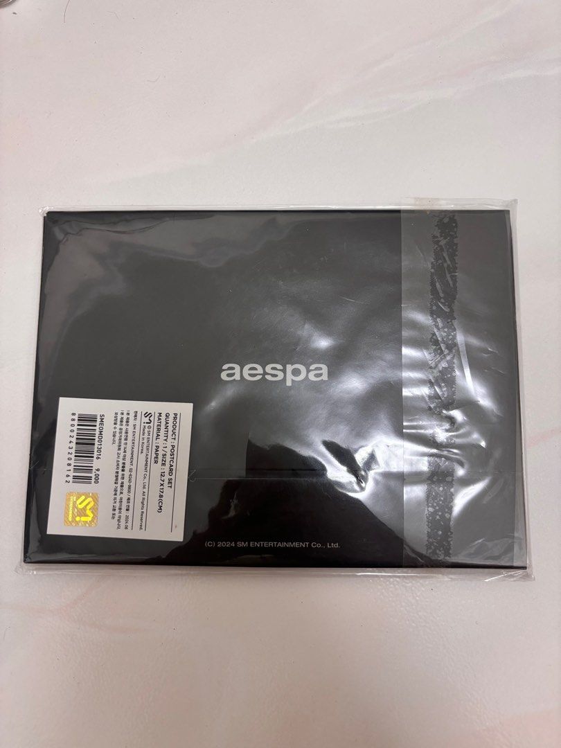 aespa parallel line postcard set, Hobbies & Toys, Memorabilia ...