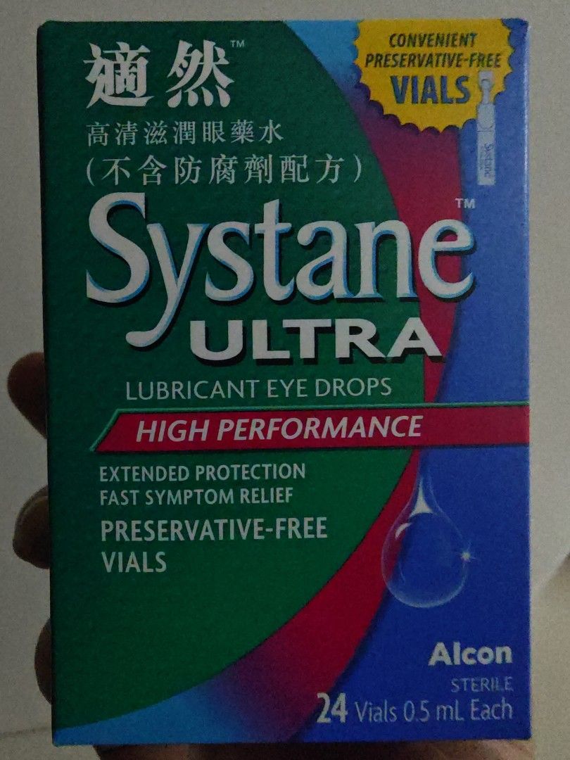 Alcon Systane Ultra 潤滑眼藥水, 美容＆個人護理, 健康及美容 - 眼部護理 - Carousell
