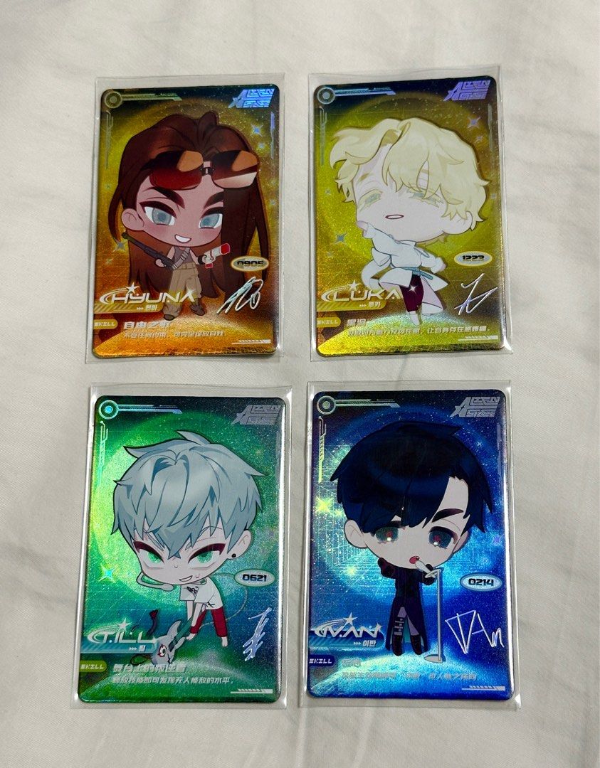 alien stage alnst chibi photocard set, Hobbies & Toys, Memorabilia ...