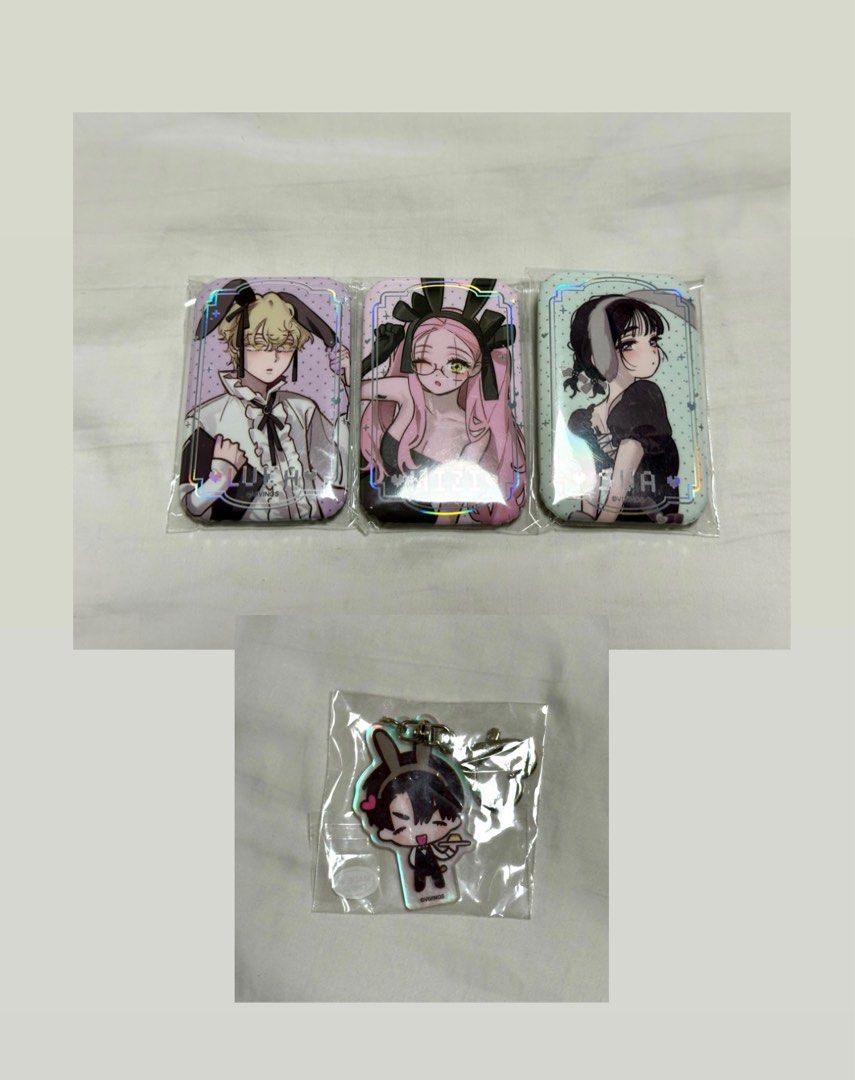 alien stage baniste set (badge + keychains), Hobbies & Toys ...